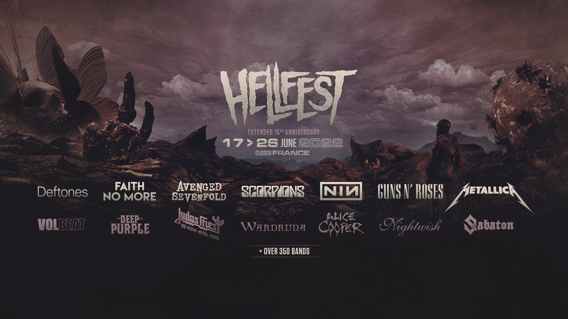 Hellfest 2022 anuncia su cartel - Nuevas Frecuencias